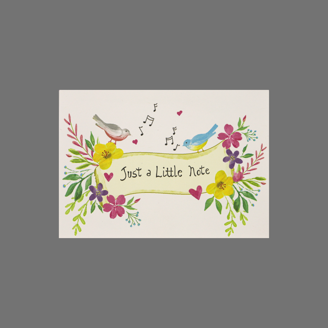 Pack of 8 - "Just a Little Note" (10065) – JuLu Cards